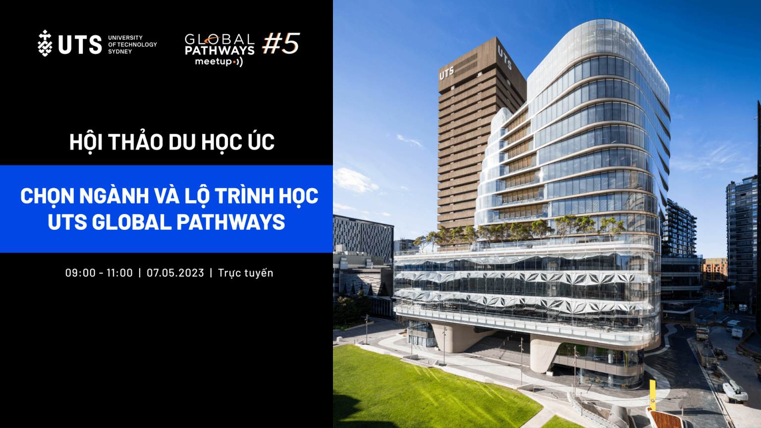 Global Pathways Meetup #5: Chọn ngành và lộ trình học UTS Global Pathways
